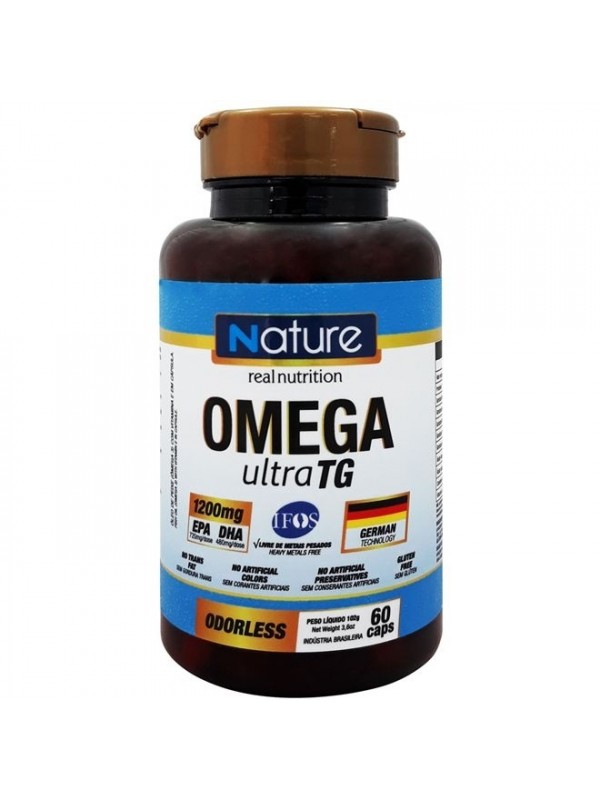 OMEGA ULTRA TG 1200MG 60 CAPS NATURE Suplementos Nutricionais